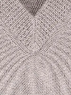 Soft Goat Cashmere Sweater - Grey