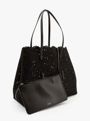 Alaïa Mina Hair-calf Handbag