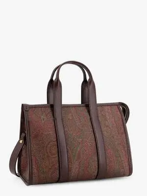 Etro Arnica S Paisley Fabric Handbag With Shoulder Strap