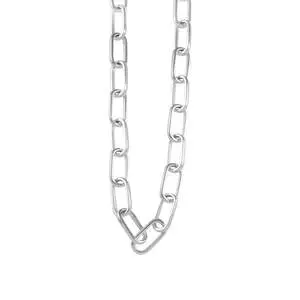 VON TRESKOW Lauren Link Necklace - Silver