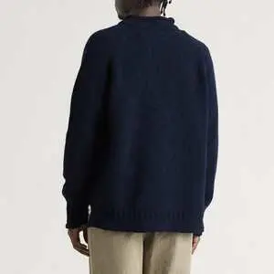 PITTARI Seti Heritage Lambswool Roll Collar Jumper