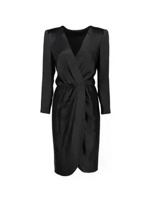 Givenchy Silk Wrap-style Mini Dress