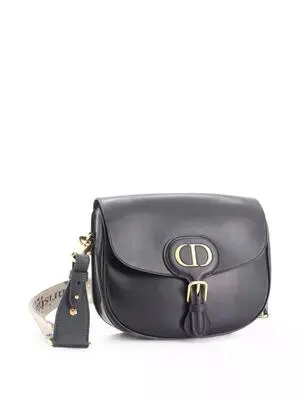 Dior Bobby Flap Bag Leather Large Crossbody Bag