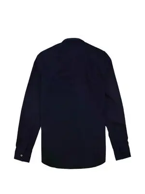 XACUS Classic-collar Shirt - Blue