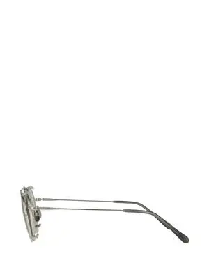 Mykita Alister Round-frame Sunglasses - Silver