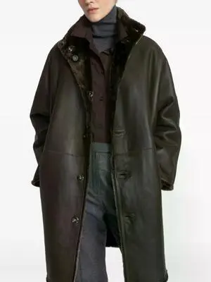 YVES SALOMON Oversized Shearling Coat