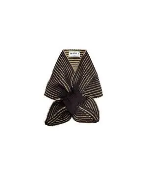 MABLI Ffyn Skater Scarf Dark Chocolate/biscotti - Brown