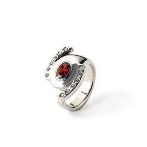 QIBAI Cancer Zodiac Ring - Silver