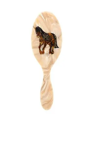 SOLAR ECLIPSE Hand-painted Horse Amazing Hair Day Brush - Multi