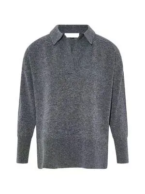 YVES SALOMON Belted Knit Sweater