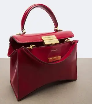 Balenciaga Hg Avenue Small Leather Shoulder Bag