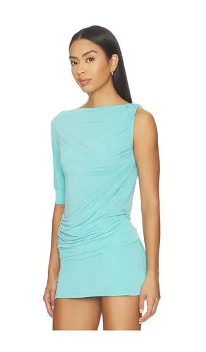 PEACHY DEN Kylie Bubble Top In . Also