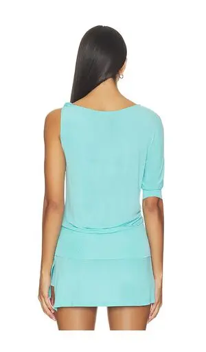 PEACHY DEN Kylie Bubble Top In . Also