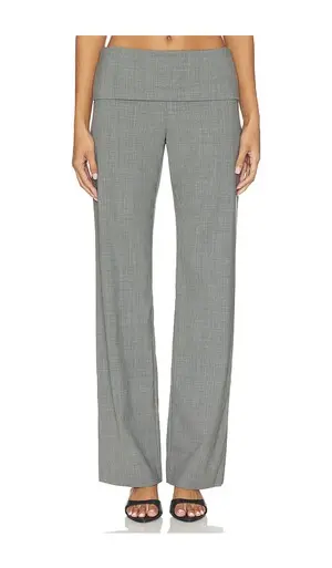 ST. AGNI Wool Studio Pant In . Also - Grey
