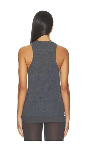 ST. AGNI Plunge Rouleau Knit Tie Top In . Also