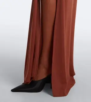 Alex Perry Draped Corset Dress
