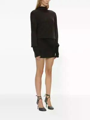 Christopher Esber Cesura Cowl-neck Mini Dress