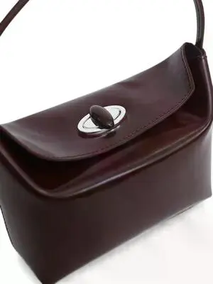 Christopher Esber Mini Turnlock Polished Tote Bag