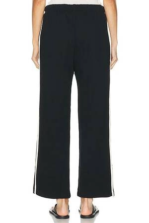 Donni. Eco-terry Stripe Crop Pant