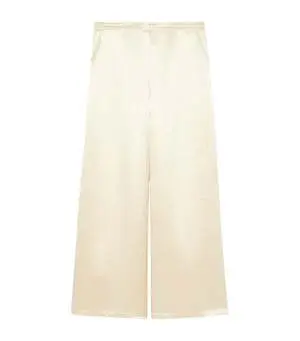 Marina Rinaldi Linen Straight Trousers