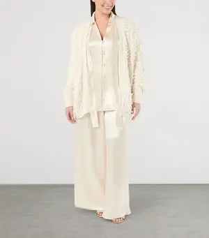 Marina Rinaldi Linen Straight Trousers