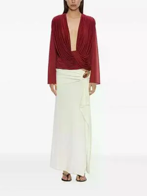 Christopher Esber Ripple Draped Top
