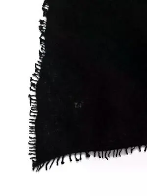 MIRROR IN THE SKY Frayed Cashmere Scarf