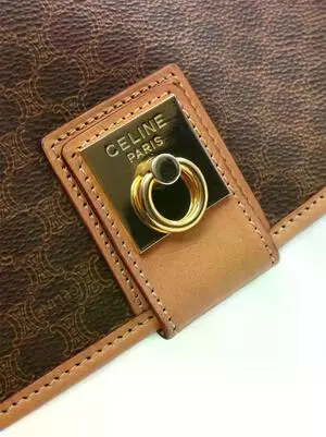 Celine 2000s Macadam Shoulder Bag