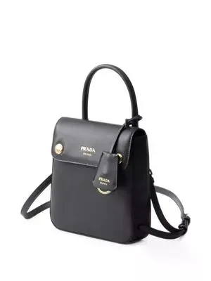 Prada Carry Mini Leather Handbag