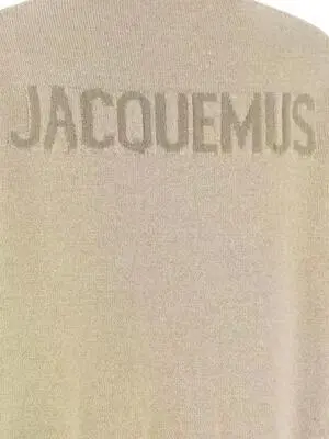 Jacquemus La Maille Moulin Logo-intarsia Sweater