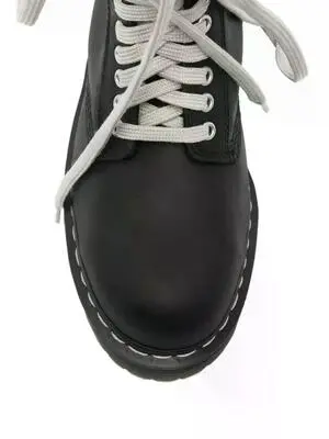 Rick Owens Quad Sole Steel Toe Boots