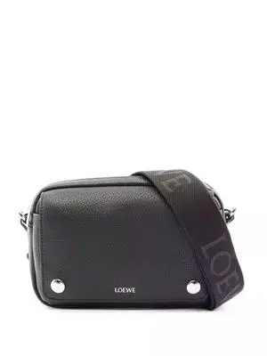 Loewe 2020s Pebble Shoulder Bag Black