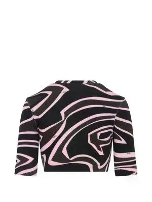 Emilio Pucci Iride-print Cardigan