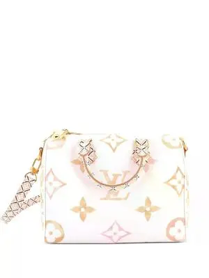 LOUIS VUITTON Speedy Bandouliere Bag The Pool Monogram Watercolor Giant 25 Crossbody Bag - Neutrals