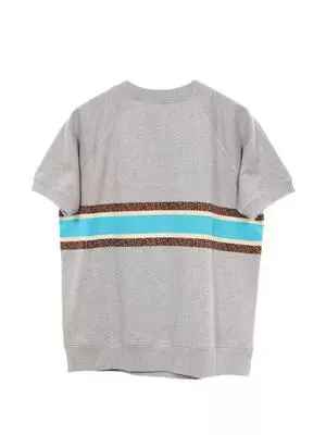 Dior 2010s Flower-embroidered Short-sleeve Top
