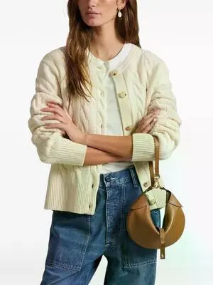 Polo Ralph Lauren Cable-knit Wool-cashmere Cardigan