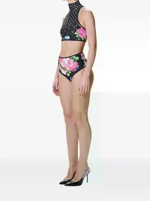 Moschino Floral Polka-dot Bikini