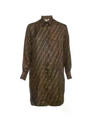FENDI Button-front Mini Dress