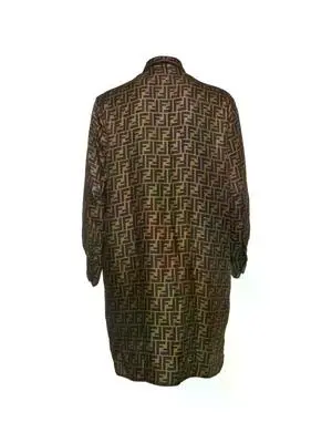 Fendi Button-front Mini Dress