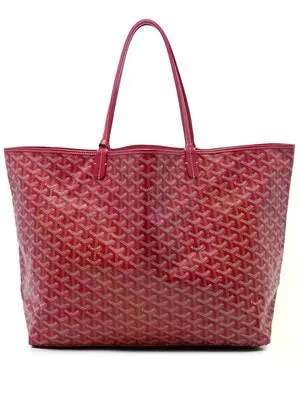 Goyard 2017 Goyardine Saint Louis Gm Tote Bag - Red
