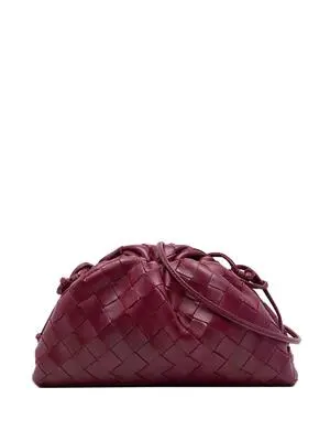 BOTTEGA VENETA 2012-2026 Nappa Intrecciato The Mini Pouch Crossbody Bag