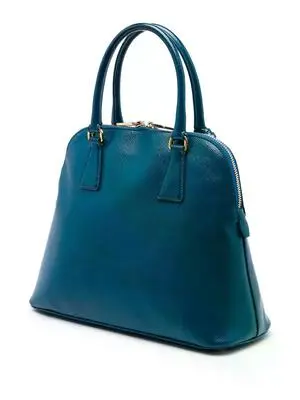Prada 2012-2015 Saffiano Vernice Dome Satchel