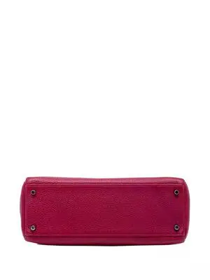 Hermès 2010 Togo Kelly Ii Retourne 32 Satchel - Red