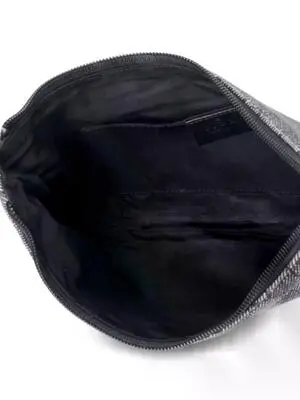 Gucci Vintage Pochette Shoulder Bag Gg Canvas Small Hobo Bag