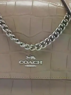 Prada Klare Croc-embossed Shoulder Bag