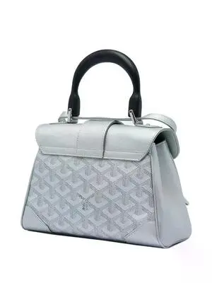 Goyard 2020 Mini Goyardine Precious Metals Saigon Souple Satchel