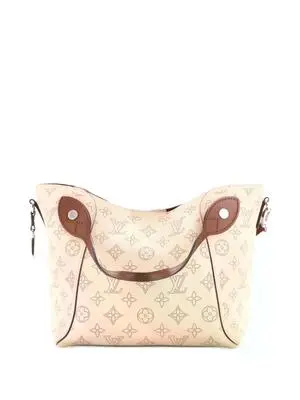 LOUIS VUITTON Hina Handbag Mahina Leather Pm Shoulder Bag - Brown