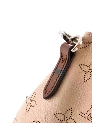 LOUIS VUITTON Hina Handbag Mahina Leather Pm Shoulder Bag - Brown