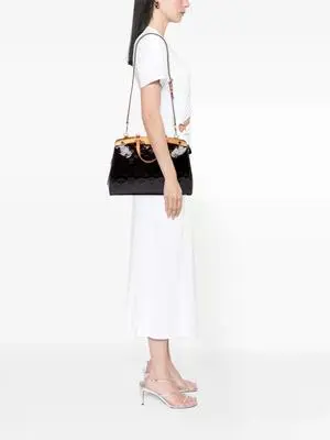 LOUIS VUITTON 2013 Monogram Vernis Brea Mm Satchel