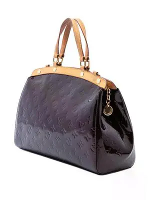 LOUIS VUITTON 2013 Monogram Vernis Brea Mm Satchel